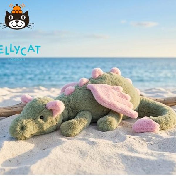 Jellycat Matcha Dragon - Etsy UK