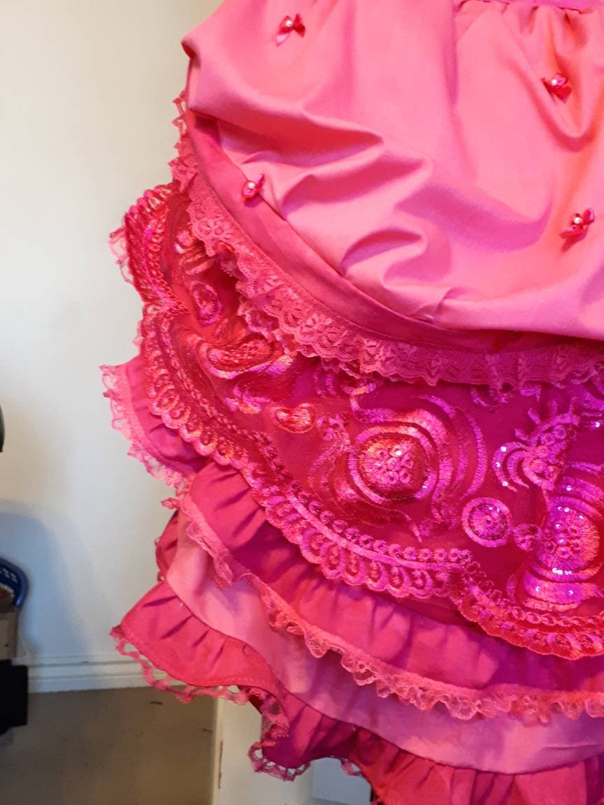 Tie on Ruffle Bustle Plus Size Burlesque Cosplay, Steampunk, Fantasy ...