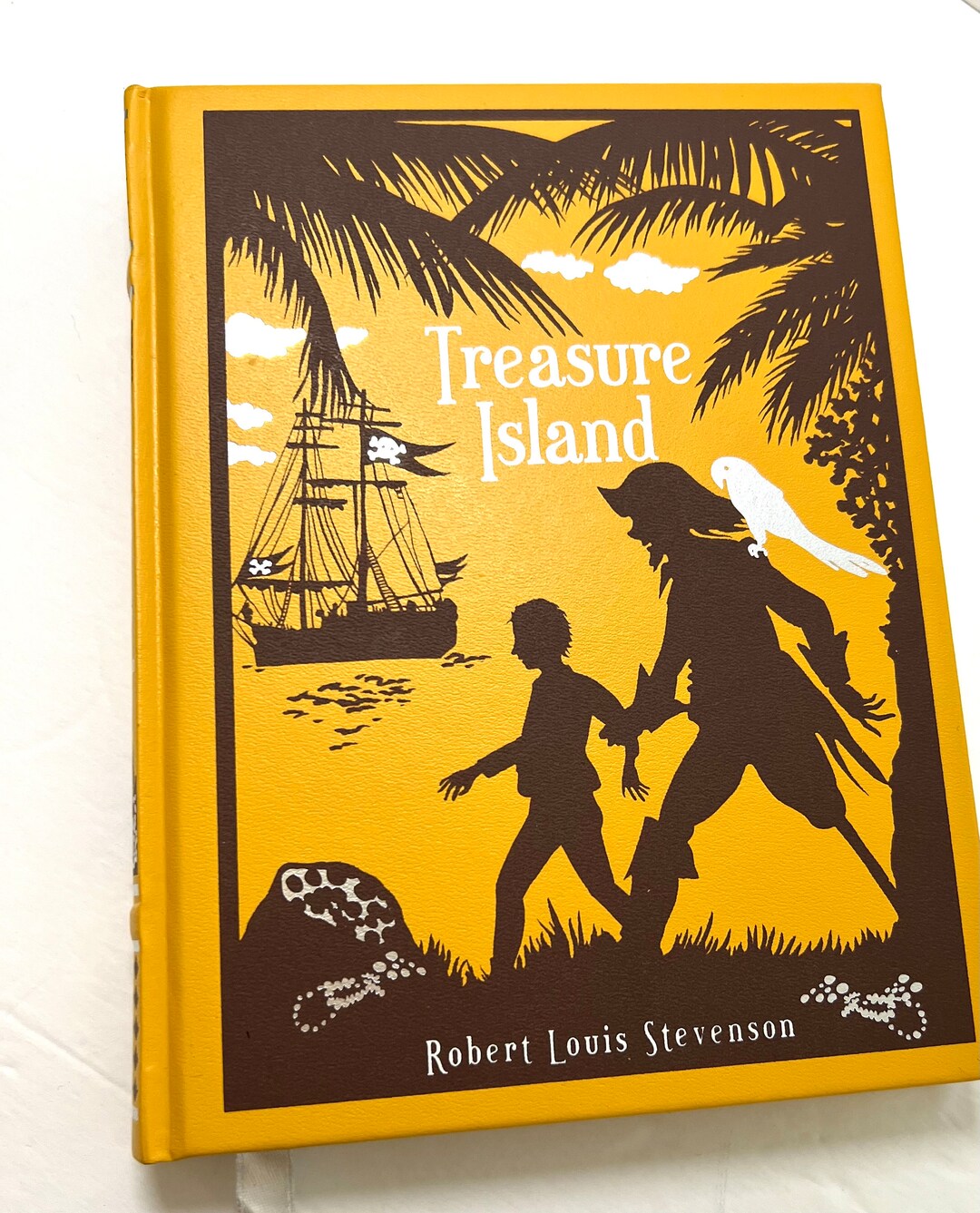 Treasure Island, Robert Louis Stevenson, 2000 Book, Illustrated by N. C ...