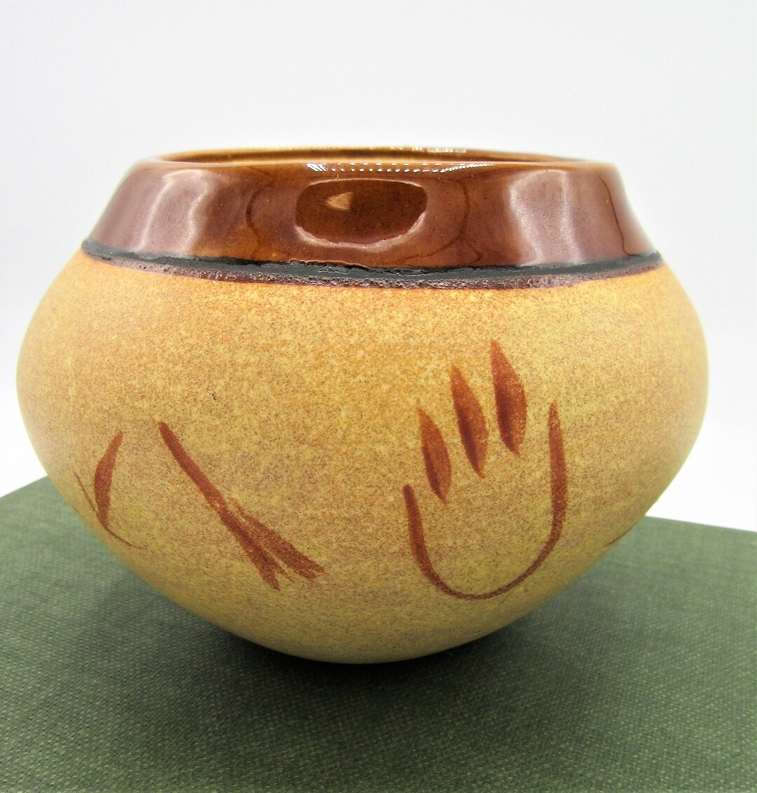 Southwestern Planter Pot, Ceramic Pot, Signed Arizona, Native American ...