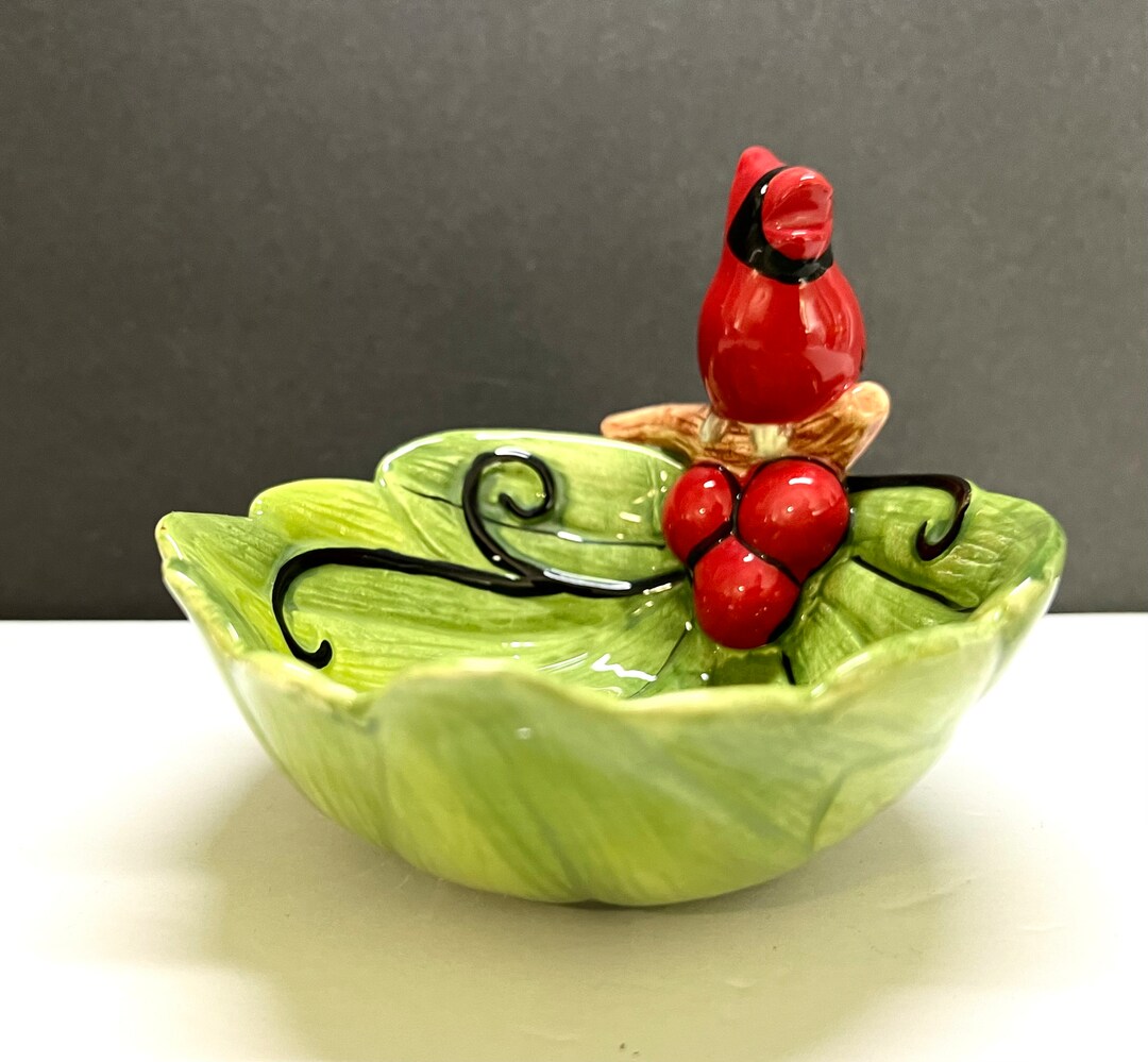 Fitz and Floyd Cardinal Box, Vintage Cardinal, Home Decor, Cardinal ...