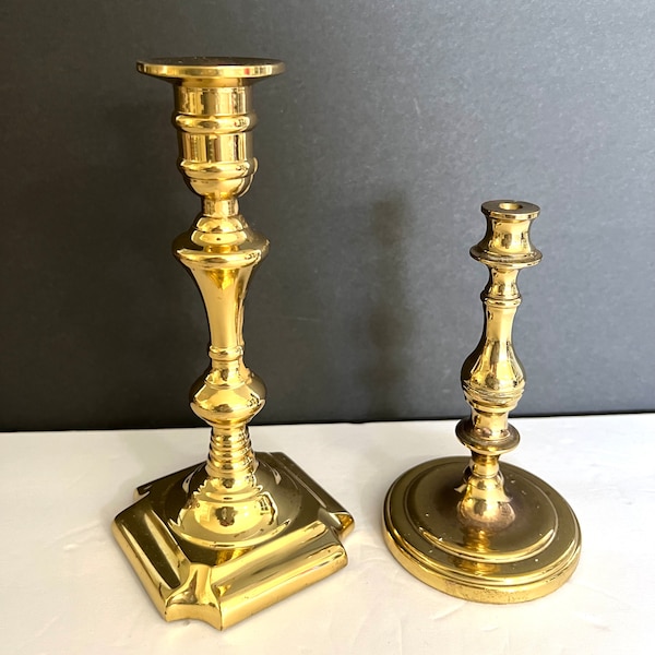 Baldwin Brass Candlesticks - Etsy