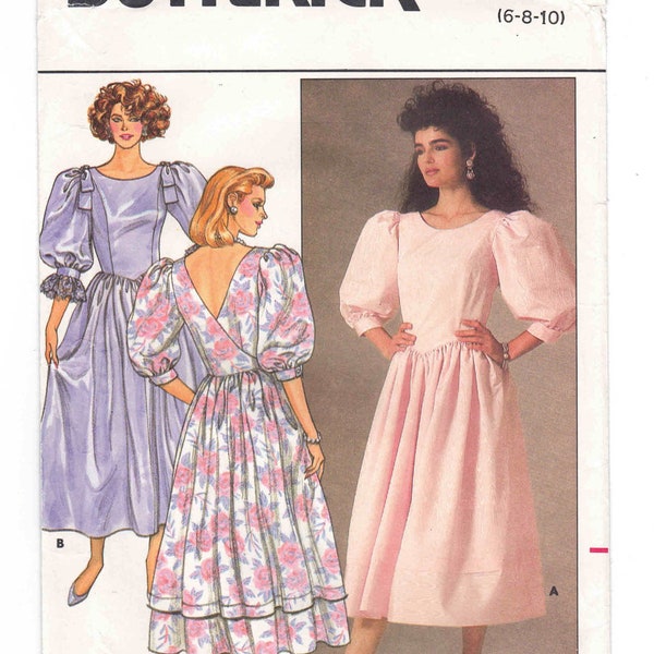 Basque Waist Dress - Etsy