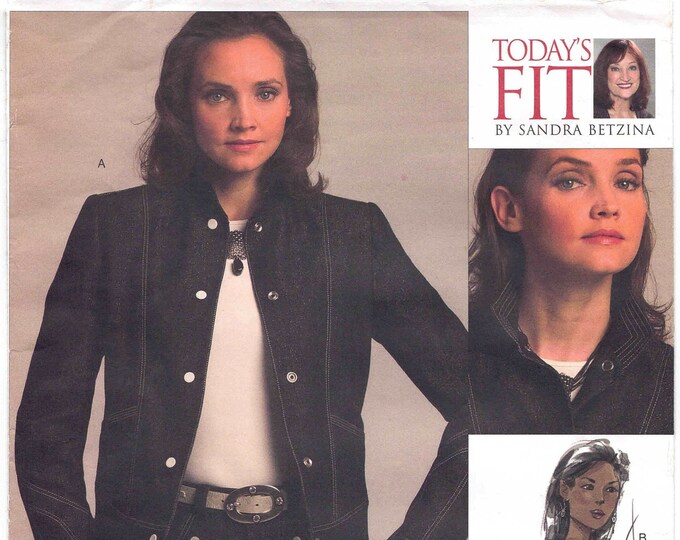 Vogue Jacket Pattern Today's Fit by Sandra Betzina Pattern 1036. All ...