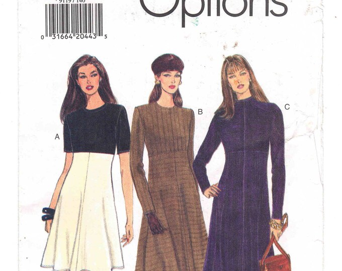 Vogue 90s Dress Pattern 9119. Uncut Sizes 14-16-18 Vogue Easy Options ...