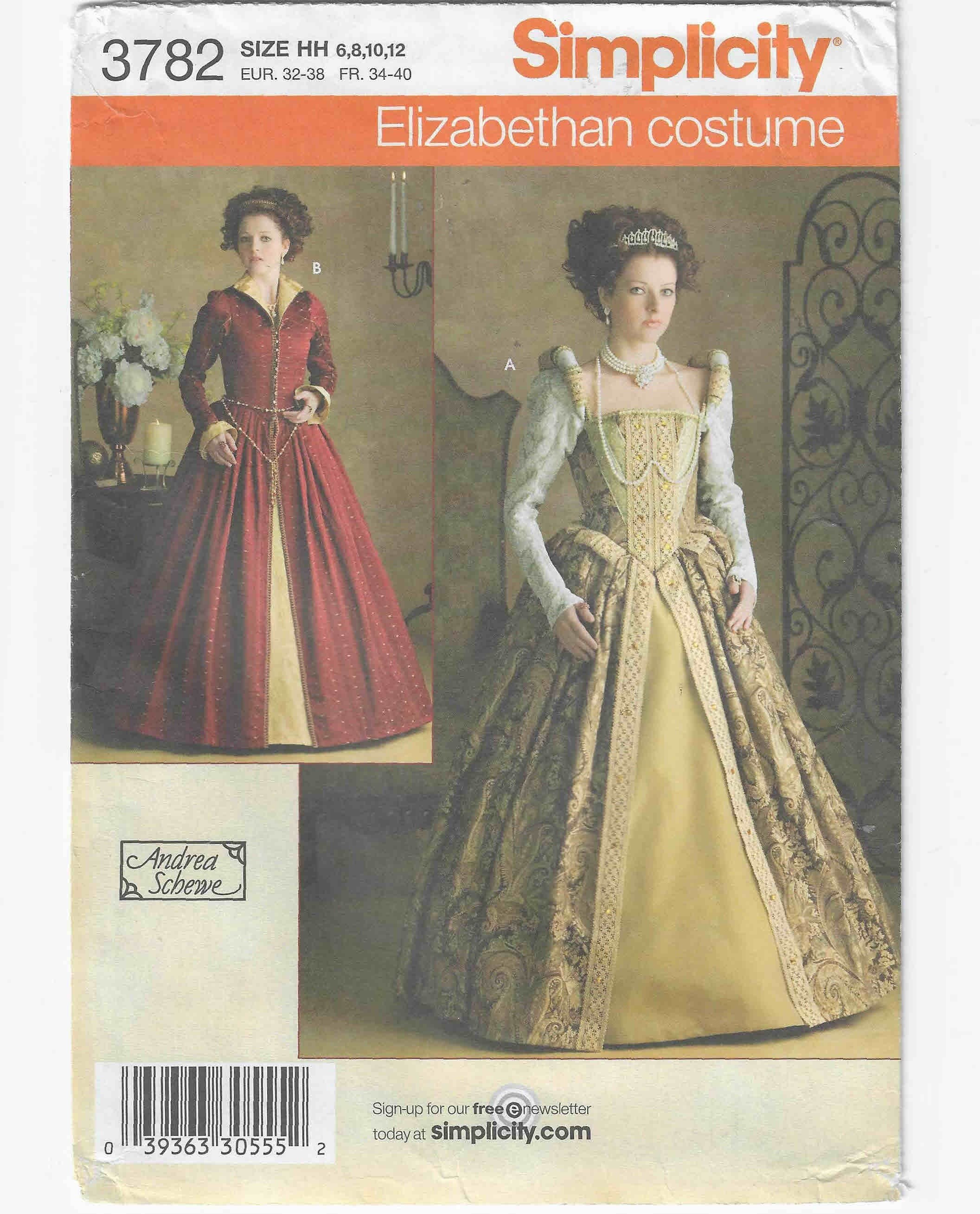 Elizabethan Costume Patterns
