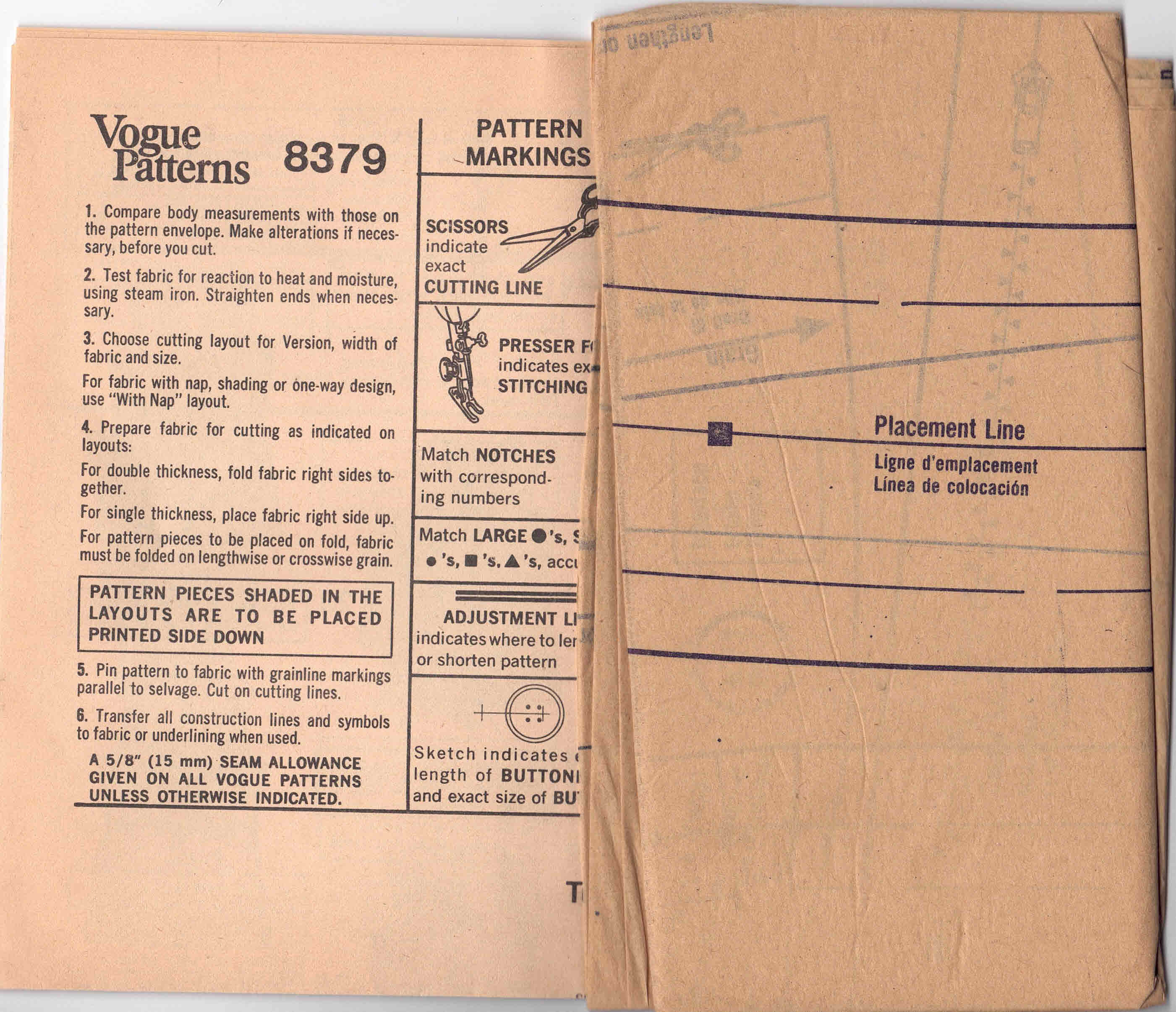 70s Vogue Mod Dress Jumper Pants Pattern 8379 Size 14 Bust - Etsy