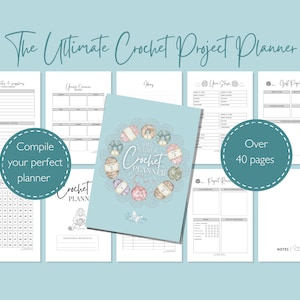 A4 Printable Crochet Project Planner by Suzie Jules - Etsy