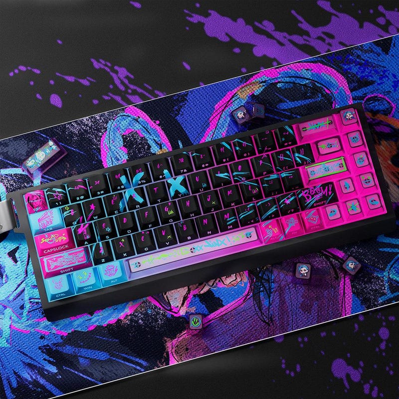 Jinx Keyboard Keycaps - Etsy