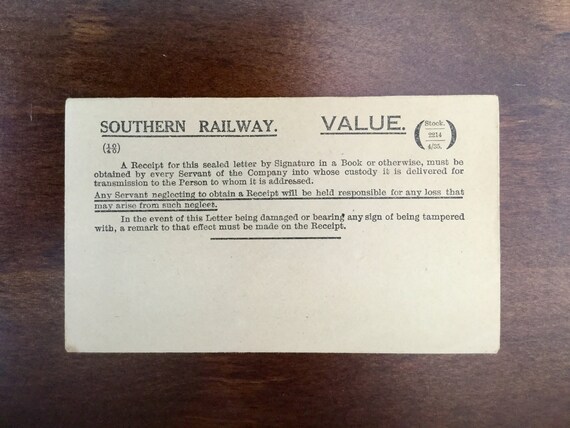 Art & Collectibles Memorabilia Collectibles 1950s Unused Train Ticket ...