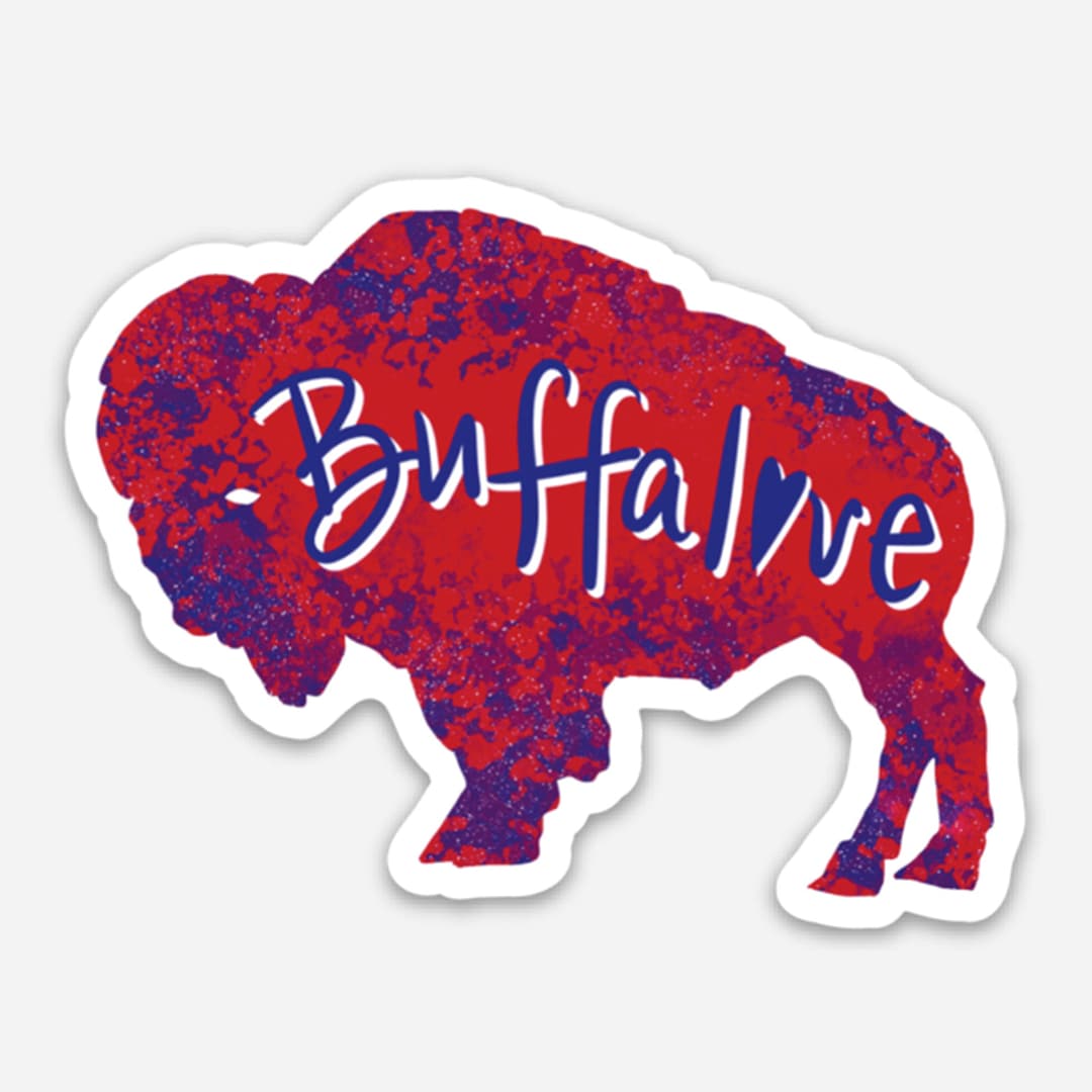 Buffalo Bills Sticker, Buffalo Decal, Bills Sticker, Buffalove, Buffalo ...