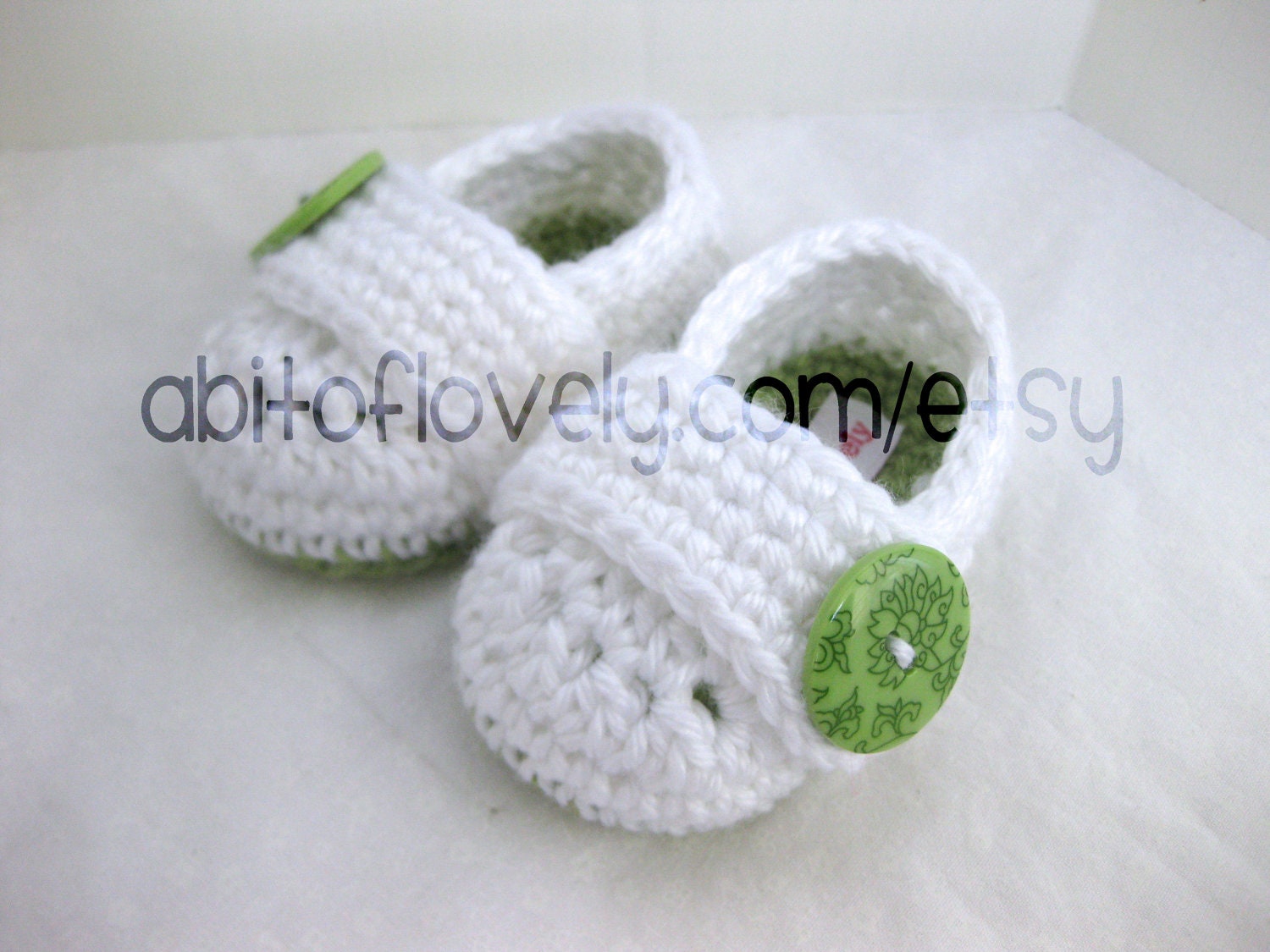 Easter Baby Girl OR Boy Infant Shoes / Slippers / Booties - Green ...