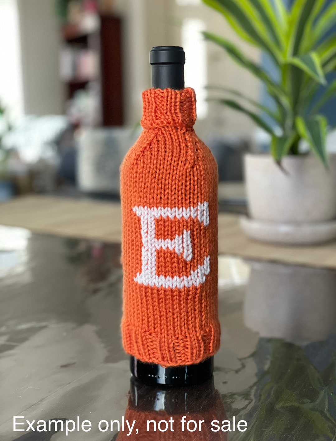 Custom Knit Wine Bottle Cover - Etsy