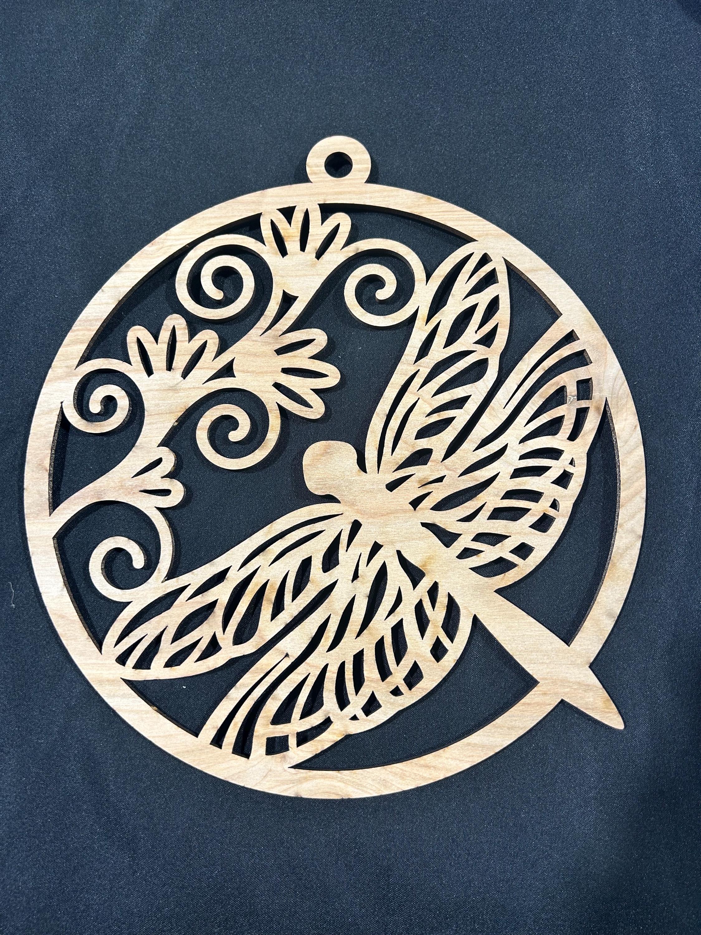 Laser Cut Blanks, Suncatcher Blanks: Dragonfly Design - Etsy