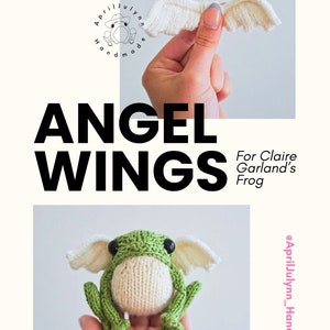 Angel Wings Knitting Pattern for Frog or Doll (PDF) - Etsy