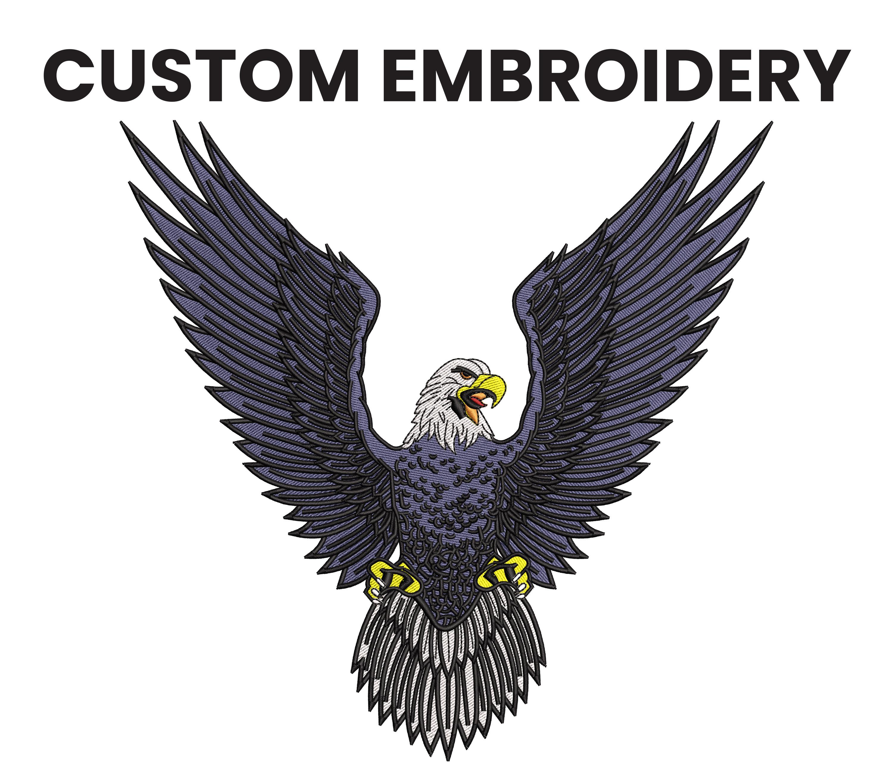 Custom Embroidery Digitizing, Logo Digitizing, Embroidery, Convert to ...