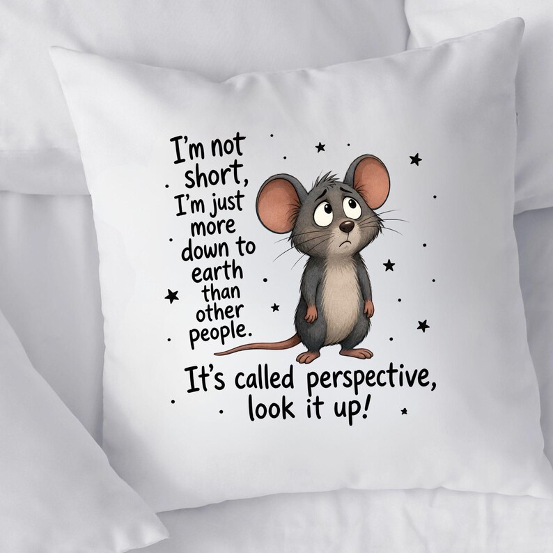 Funny Mouse Quote PNG, Sarcastic Animal Clipart, Snarky Humor ...