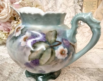 Painted Water Pitcher - Etsy