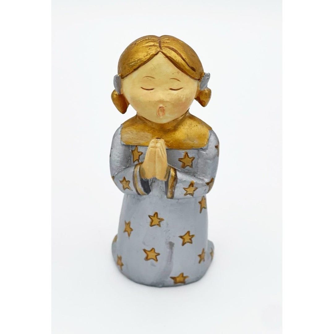 Vintage 1998’ Carl Larson Candy Designs Norway Praying Angel Figurine ...