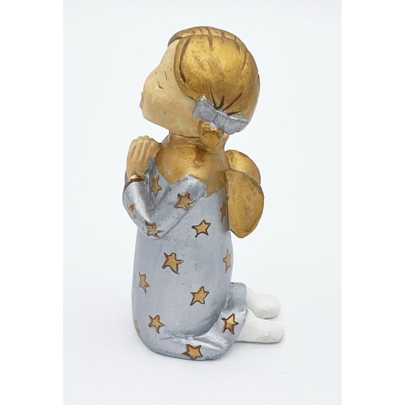 Vintage 1998’ Carl Larson Candy Designs Norway Praying Angel Figurine ...