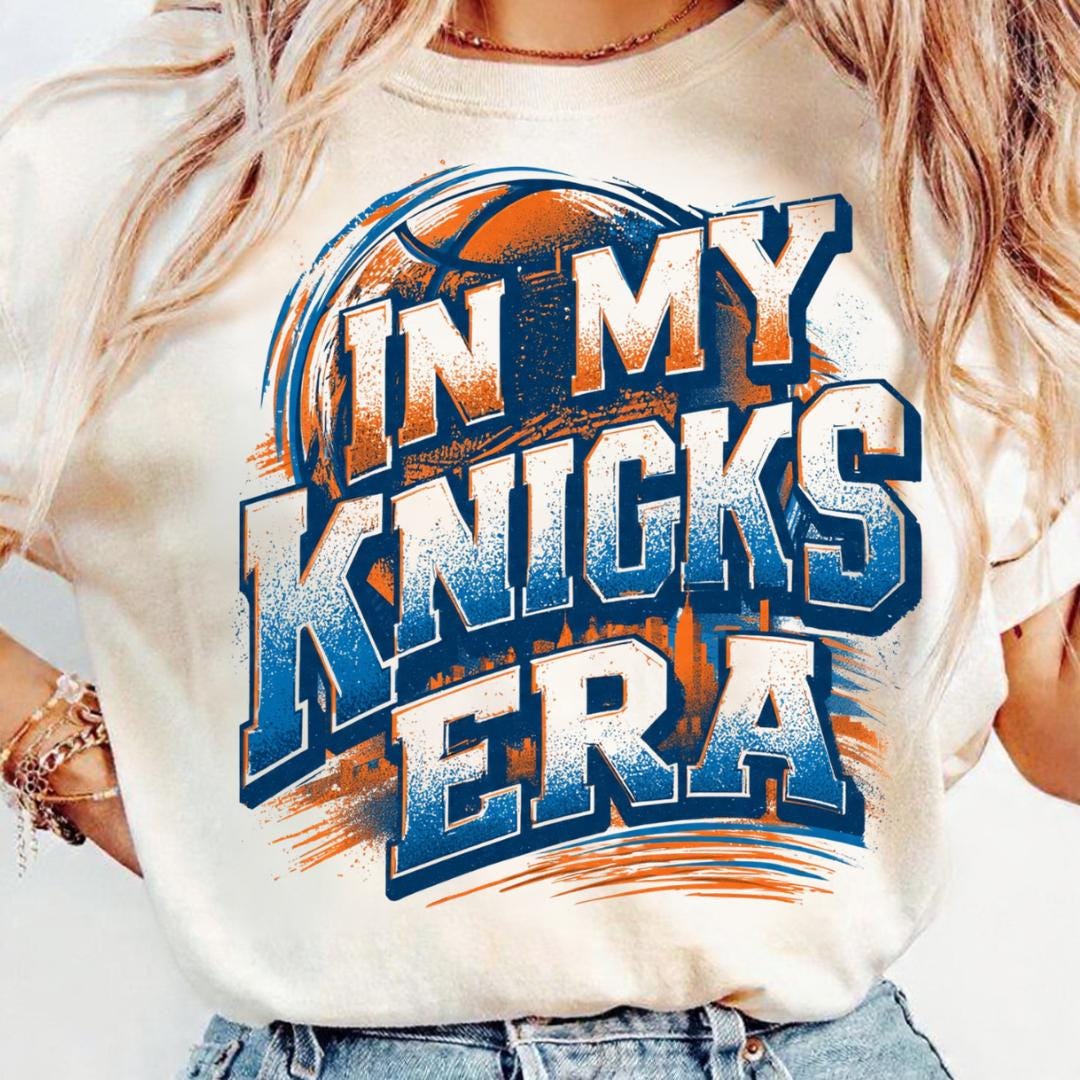 In My Basketball Era PNG | Retro Grunge Sports Shirt Design | Blue ...