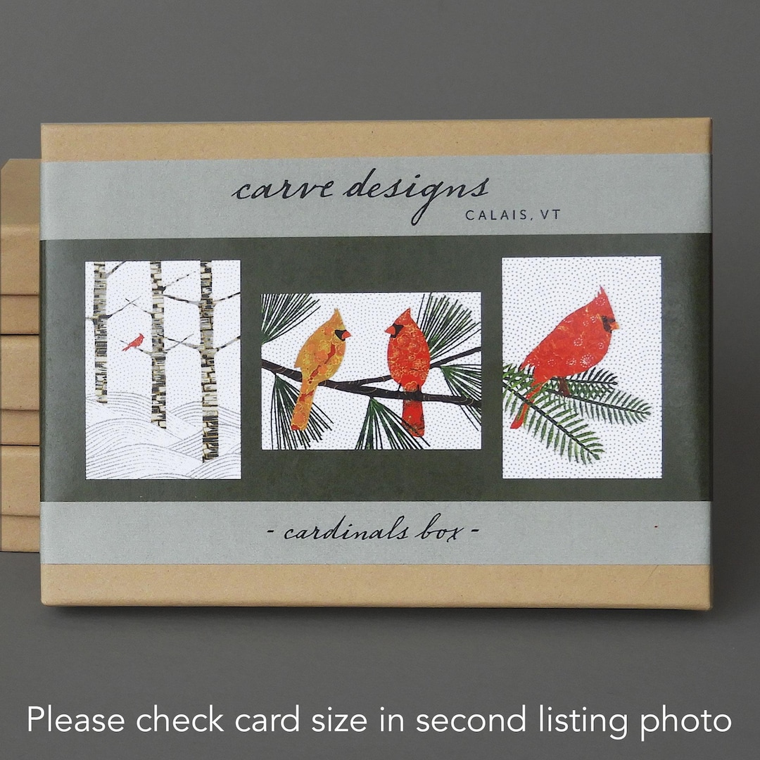 Cardinals Box: A Boxed Set of Ten Blank Notecards, Birds, Nature ...