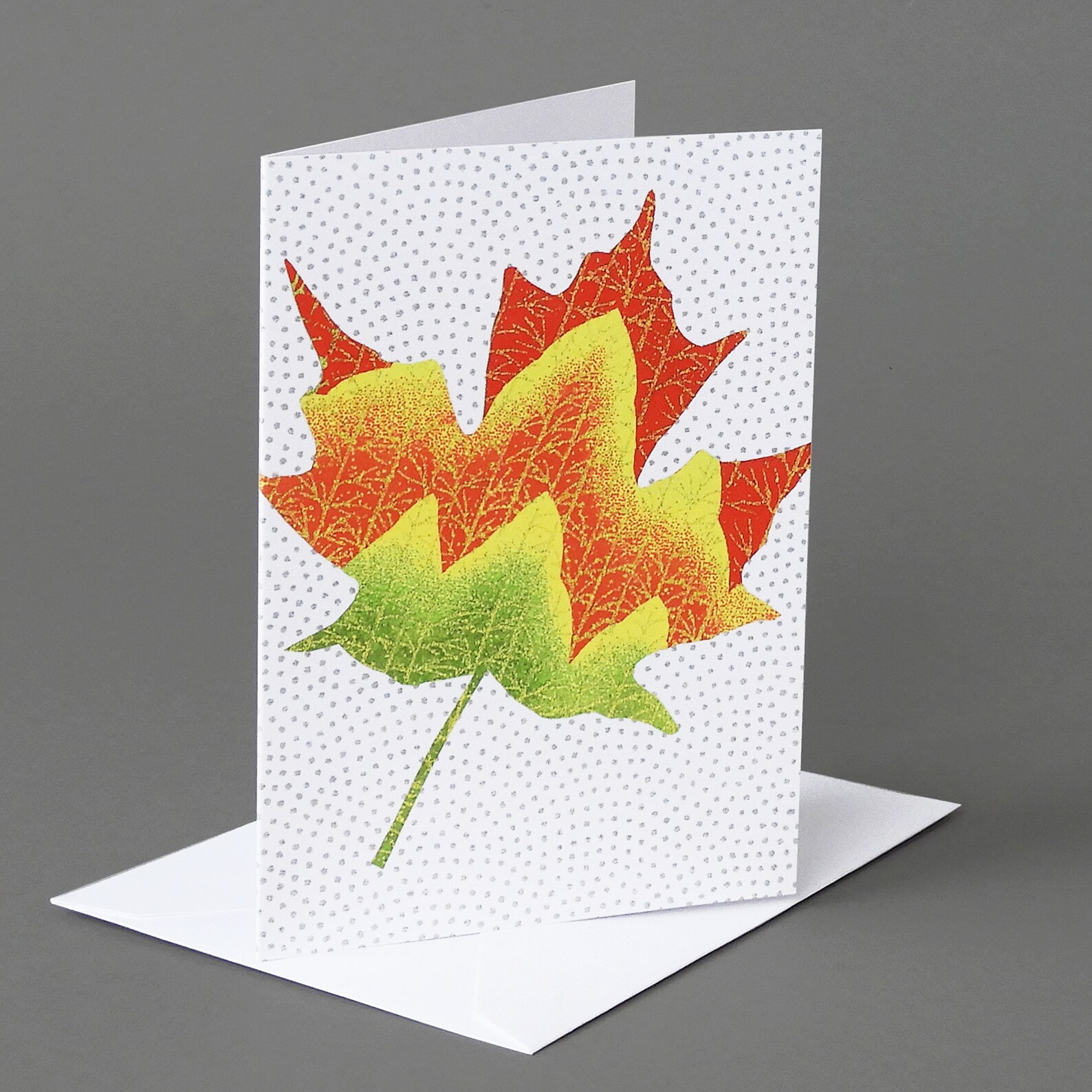 Sugar Maple Leaf: A Nature Inspired Blank Notecard Autumn - Etsy
