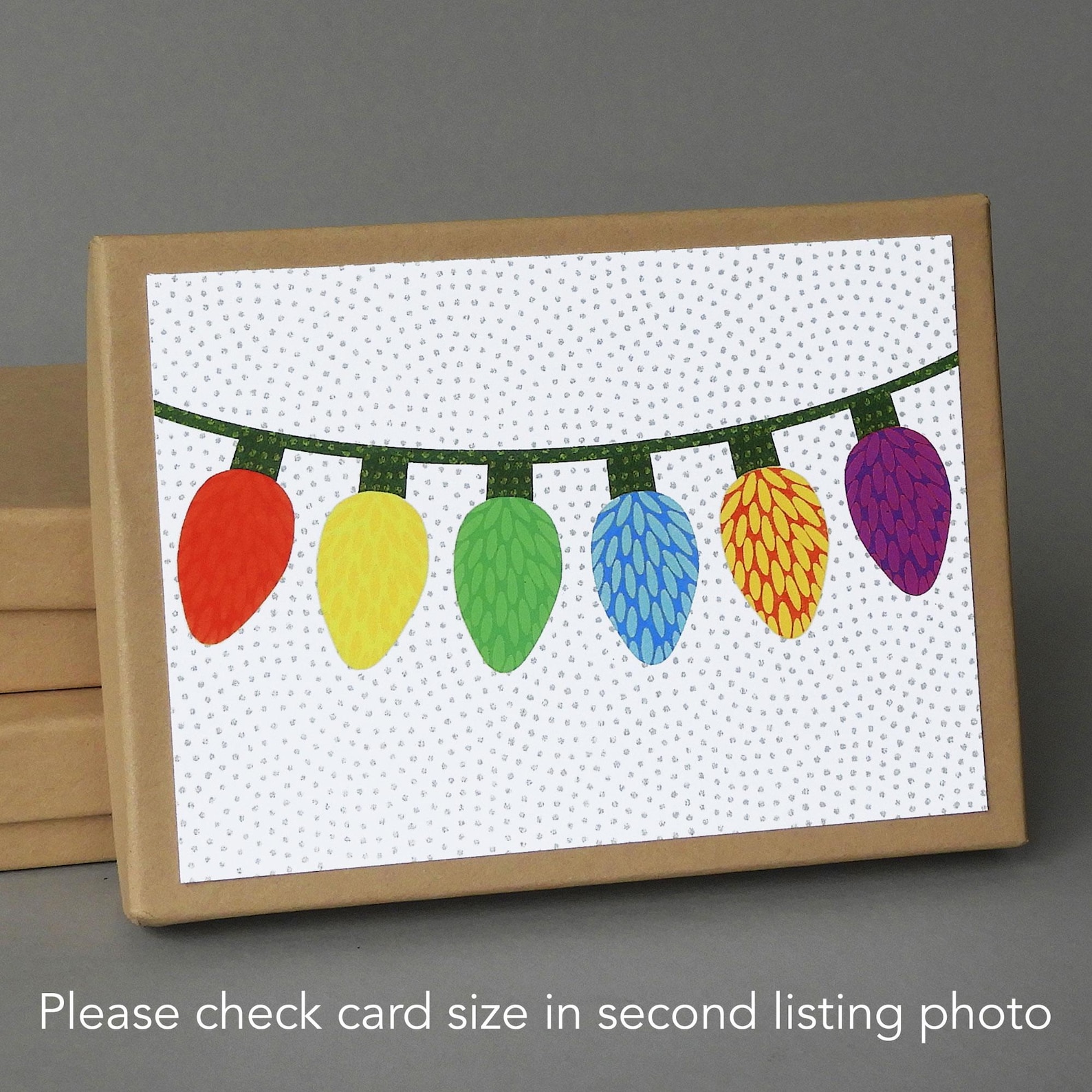 Origami Bulbs: A Boxed Set of 10 Blank Colorful and Cheerful Christmas ...