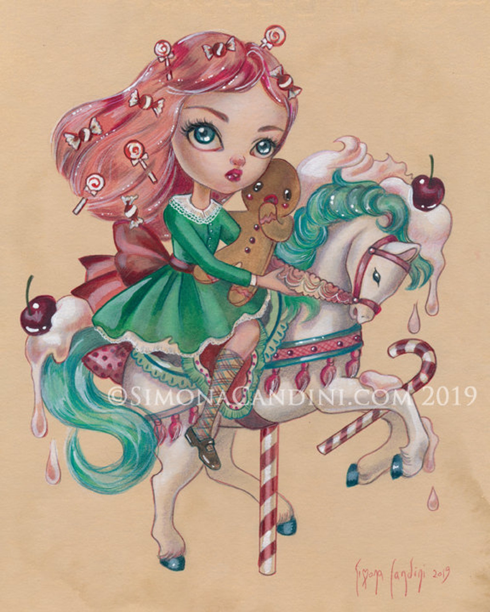 Escape From Candyland LIMITED EDITION Print Signed Numbered | Etsy