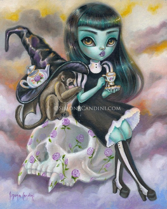 Wicked Black Tea LIMITED EDITION Print Signed Numbered Simona | Etsy