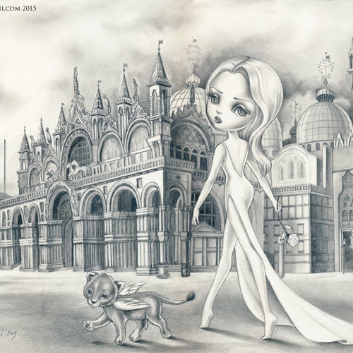 Stitchy LIMITED EDITION Print Signed Numbered Simona Candini - Etsy