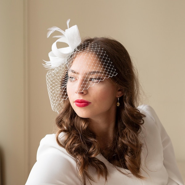 Wedding Fascinator - Etsy