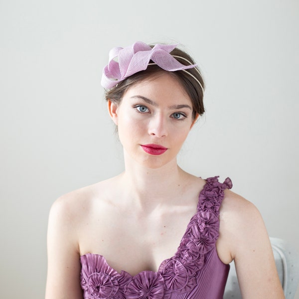 Lavender Fascinator - Etsy