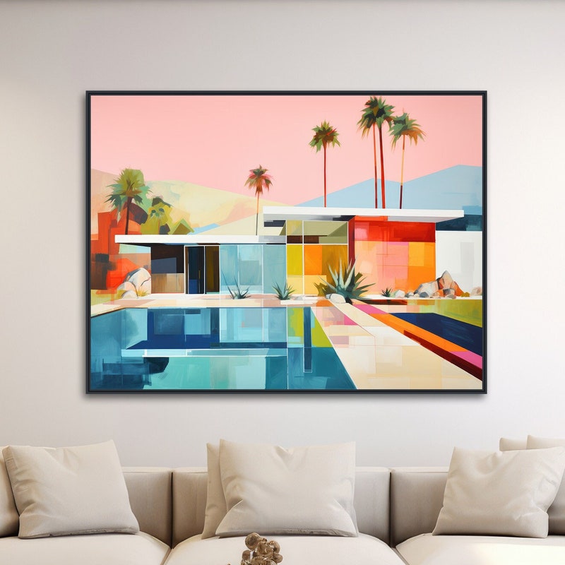 Palm Springs Art - Etsy