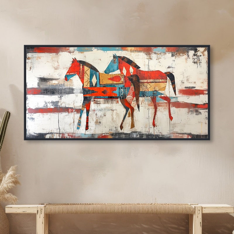 Rustic Horse Art - Etsy