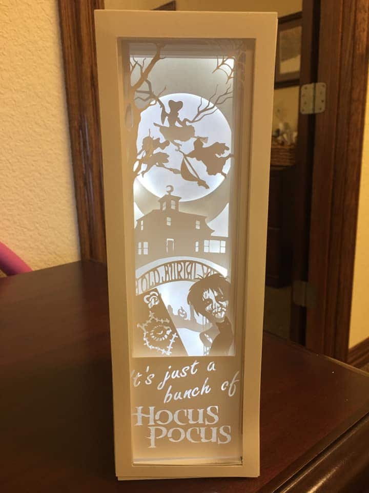 Hocus Pocus Shadow Box Book Nook - Etsy