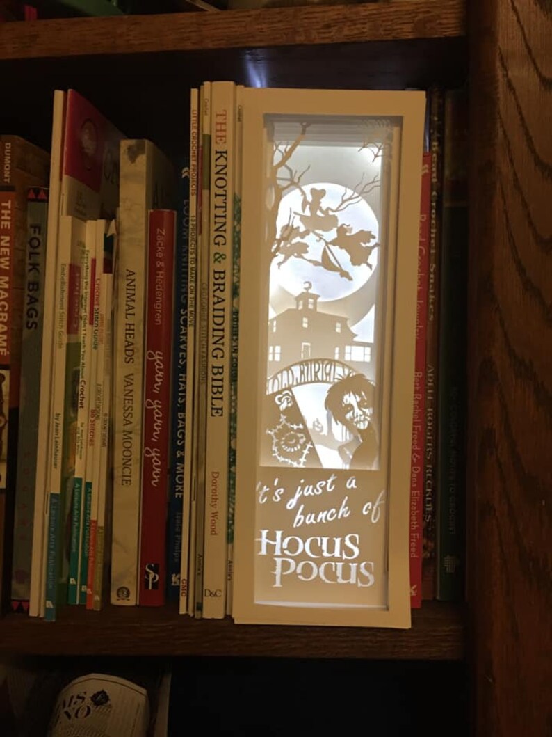 Hocus Pocus Shadow Box Book Nook - Etsy