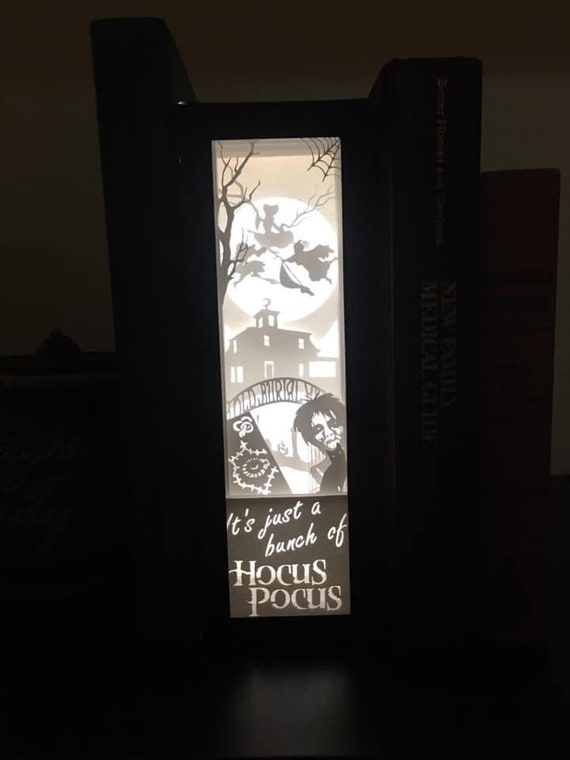 Hocus Pocus Shadow Box Book Nook - Etsy
