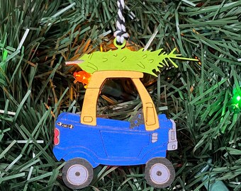 Little Tikes Toddler Truck Inspired Cozy Truck Christmas Tree Ornament ...