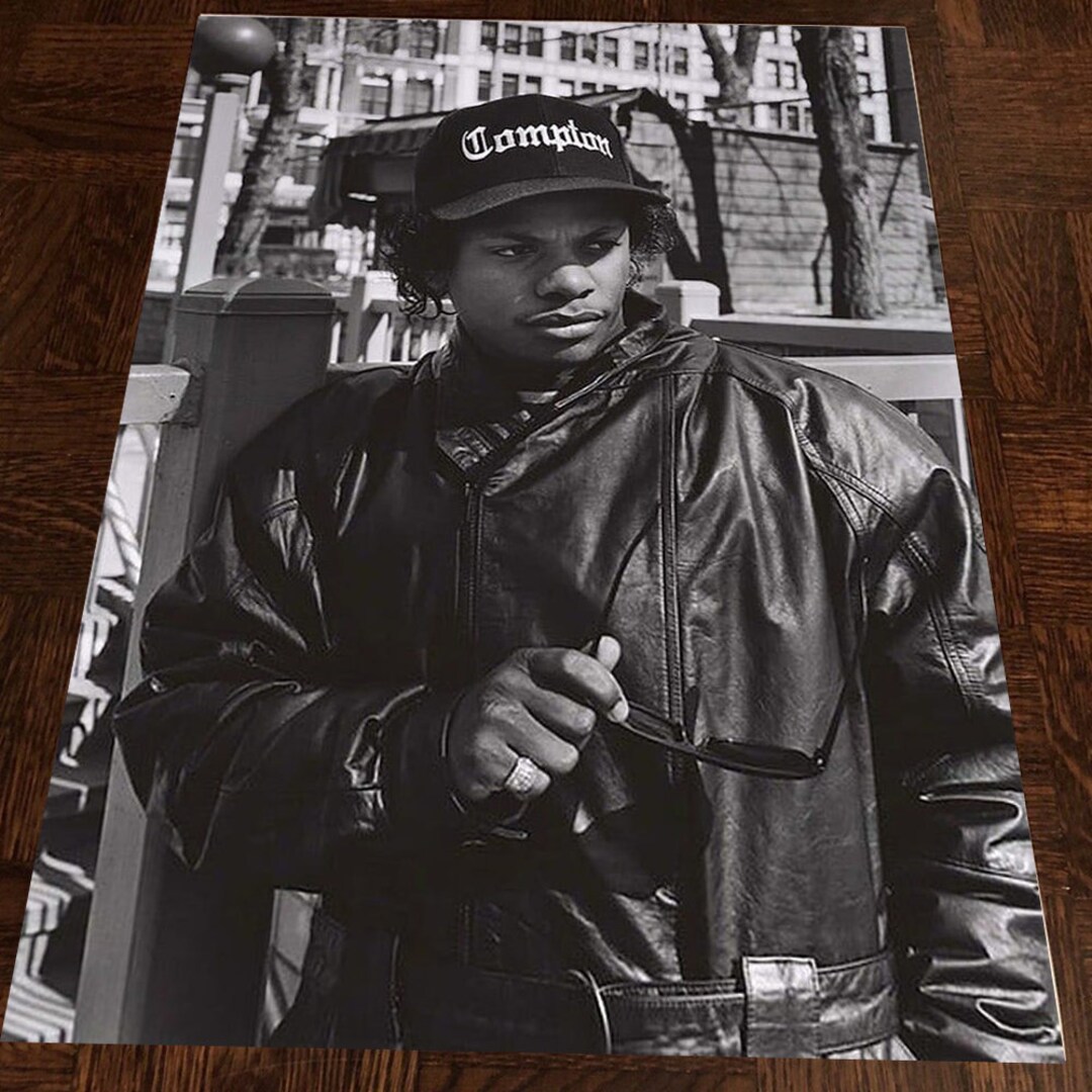 Eazy E Poster, Black and White Wall Art - Etsy