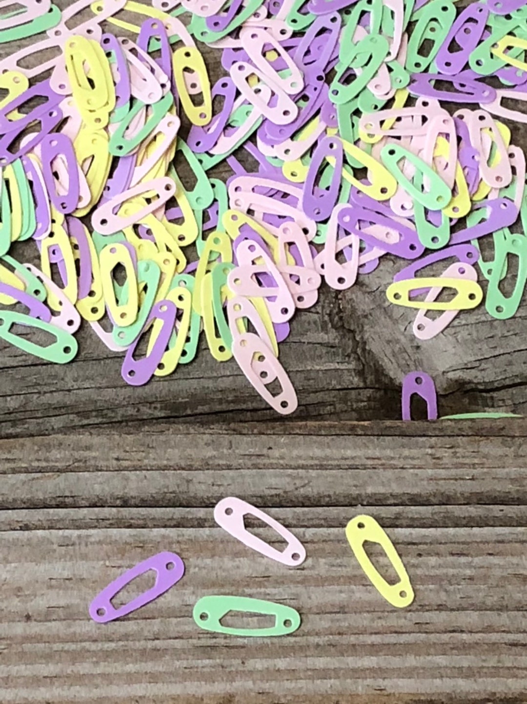 800 Pieces of Baby Pin Confetti (pastel Shades of Yellow, Green, Pink ...