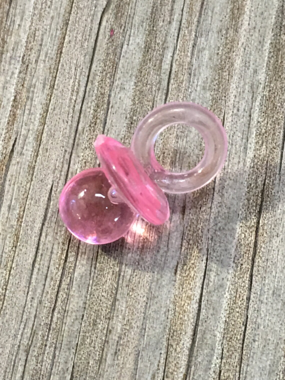 MICRO MINI Acrylic Pacifiers Pink Baby Girl Games/gift | Etsy