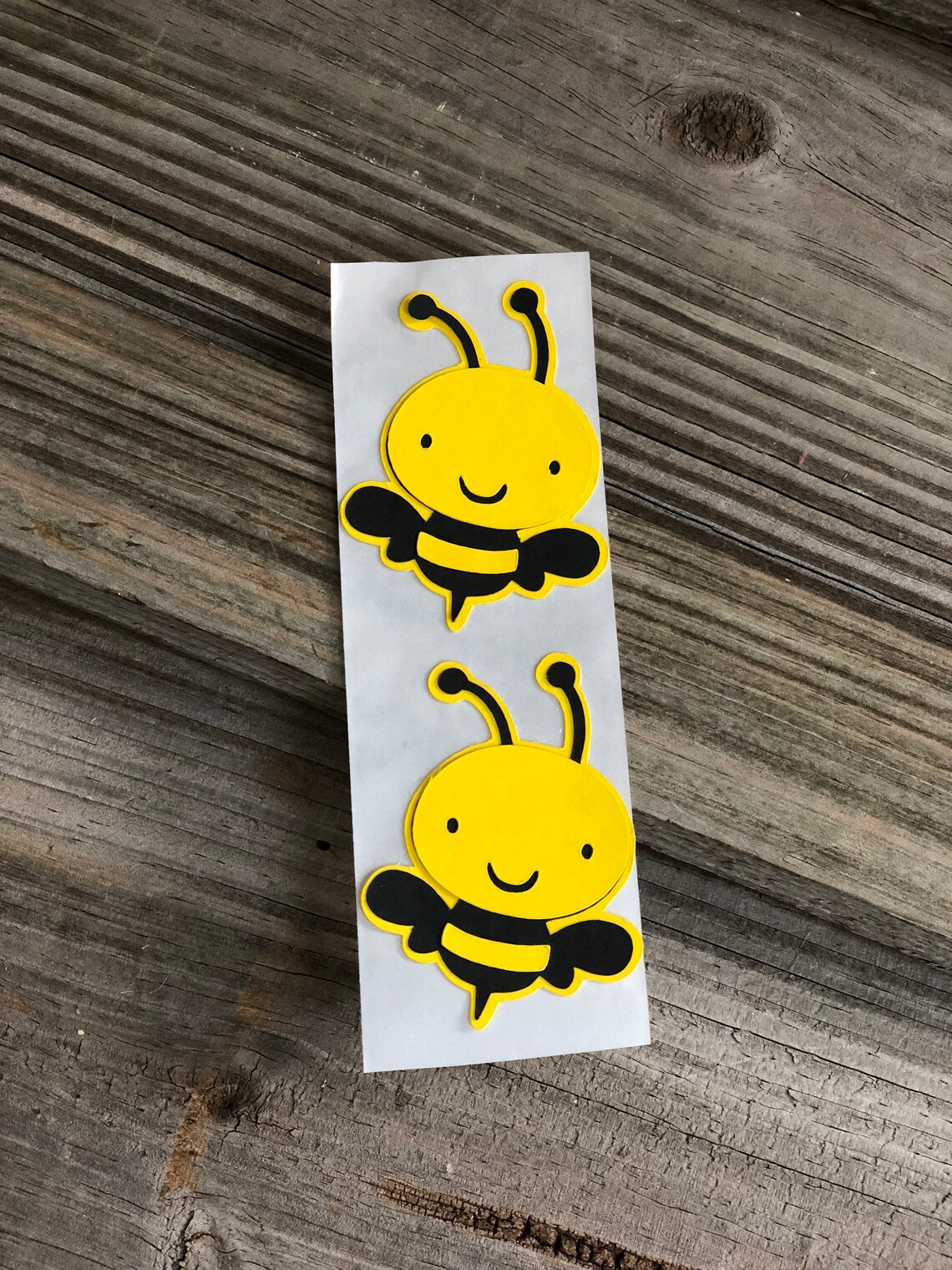 Set of 12 Yellow and Black BUMBLE BEE STICKERS Baby - Etsy
