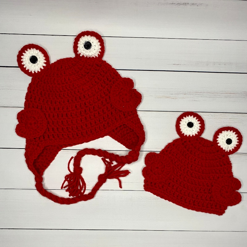 Crab Hat - Etsy