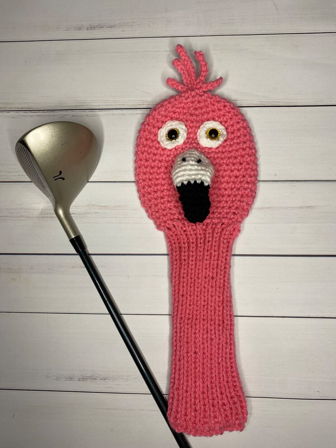 Flamingo Golf Cover, Bird Golf Cover, Golf Gift for Boyfriend, Womans ...