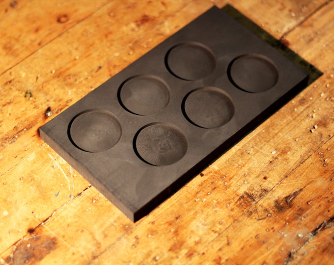 Silver Dollar Coin Mold - Etsy