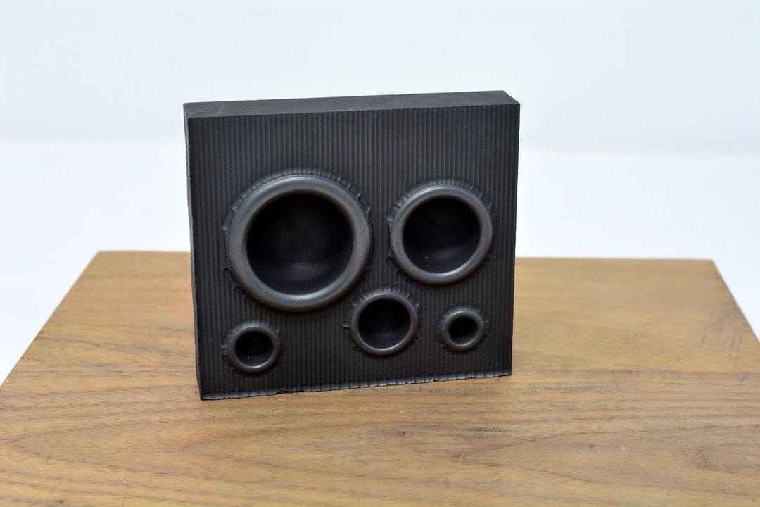 Small Infinity Marble Graphite Mold – Precision Machined for Glass ...