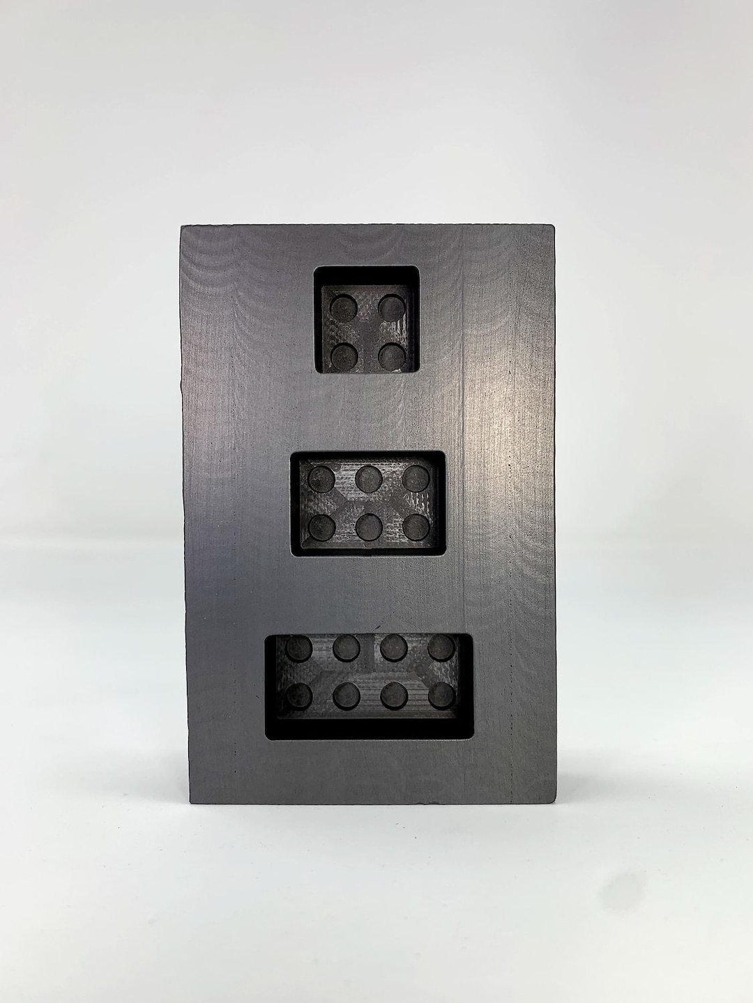 3 Piece Lego Graphite Mold – Precision Machined for Glass & Metal Art ...