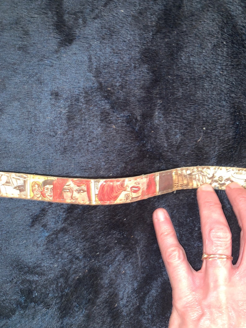 1974 Brenda Starr Newspaper COMIC STRIP BELT Chicago Tribune Seventies ...