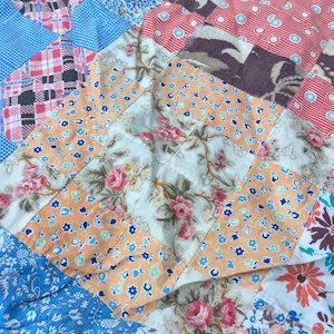 30s/40s ANTIQUE PATCHWORK QUILT - Etsy